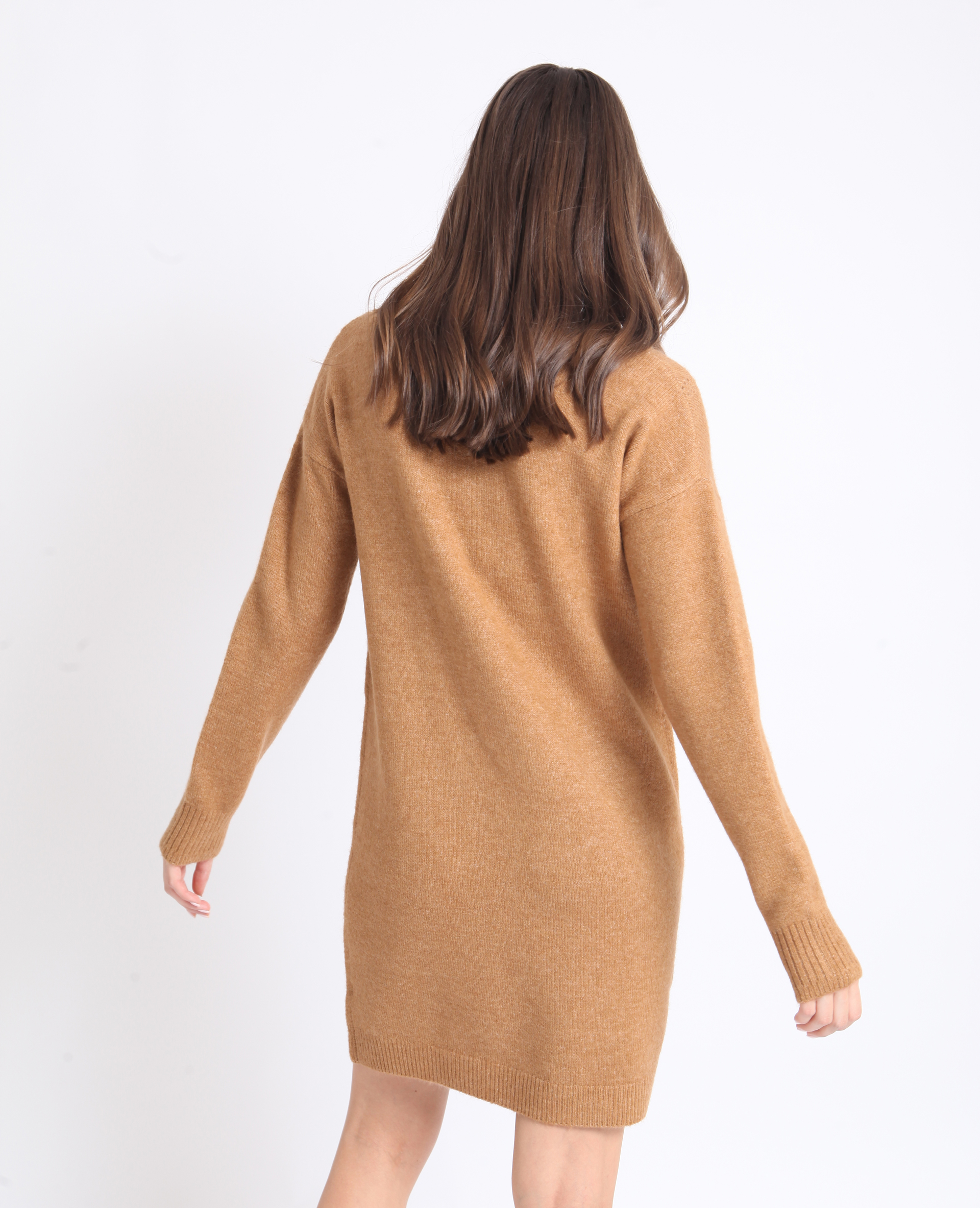 Robe pull à col V | Pimkie